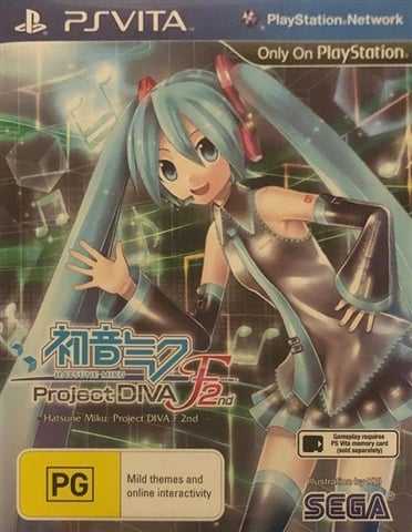 Hatsune Miku Project Diva 2nd - CeX (AU): - Buy, Sell, Donate